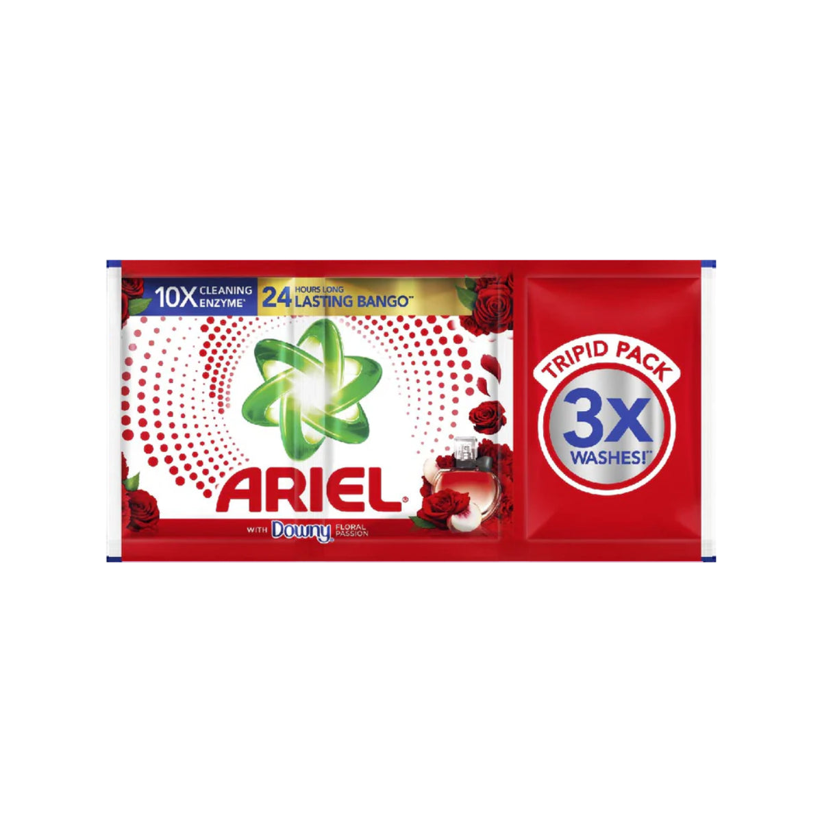 Ariel Base Powder Floral Passion Tripid 87g (6+1 Packs)