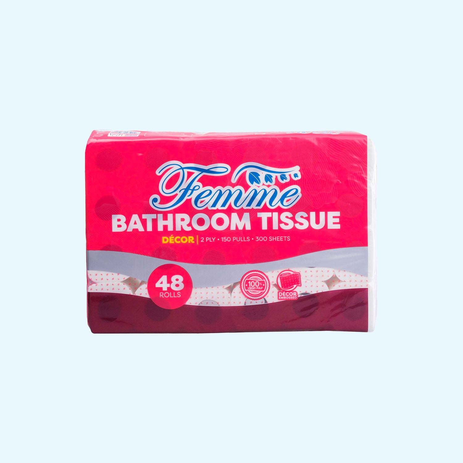 Femme 2 Ply Bathroom Tissue (48 Rolls)