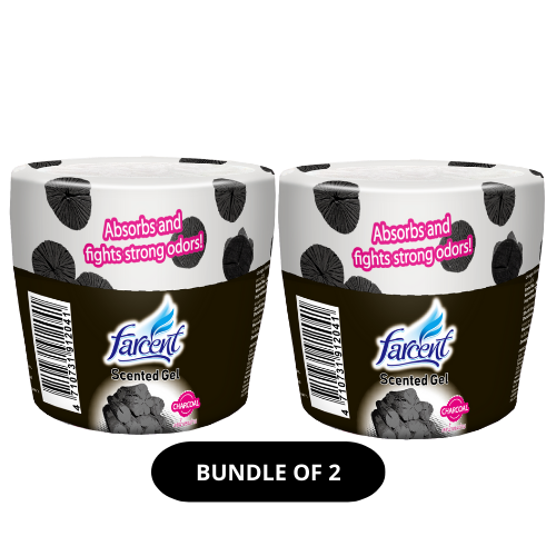 Farcent Scented Gel Charcoal 70g Bundle of 2
