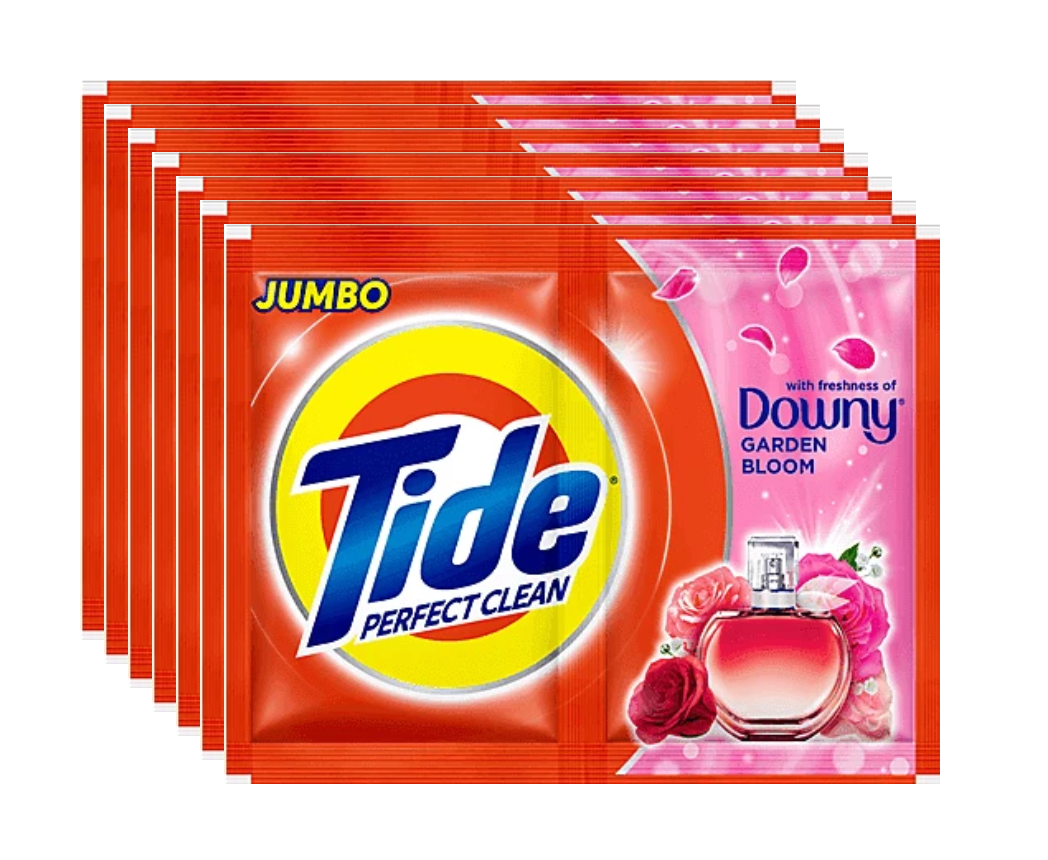 Tide Perfect Clean Garden Bloom Jumbo 67g 6+1 Packs