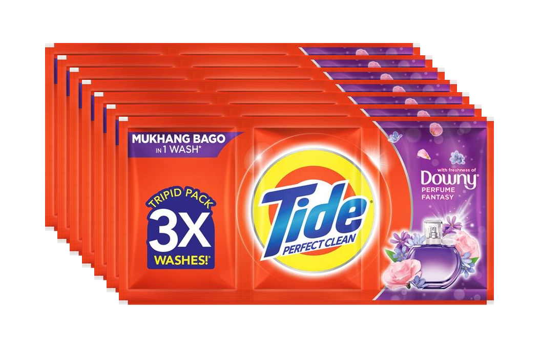 Tide Perfect Clean Perfume Fantasy Tripid 91g 6+1 Packs
