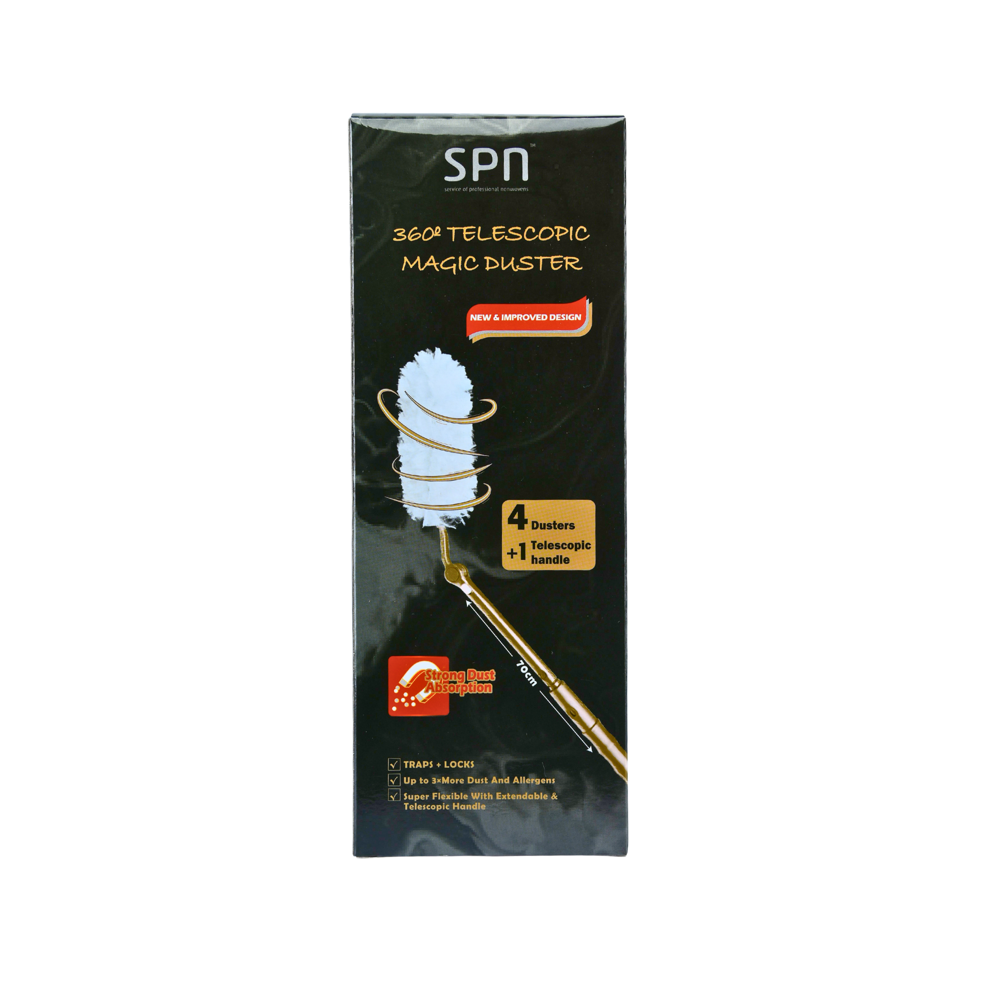 360° Telescopic Magic Duster 4 Duster + 1 Telescopic Handle
